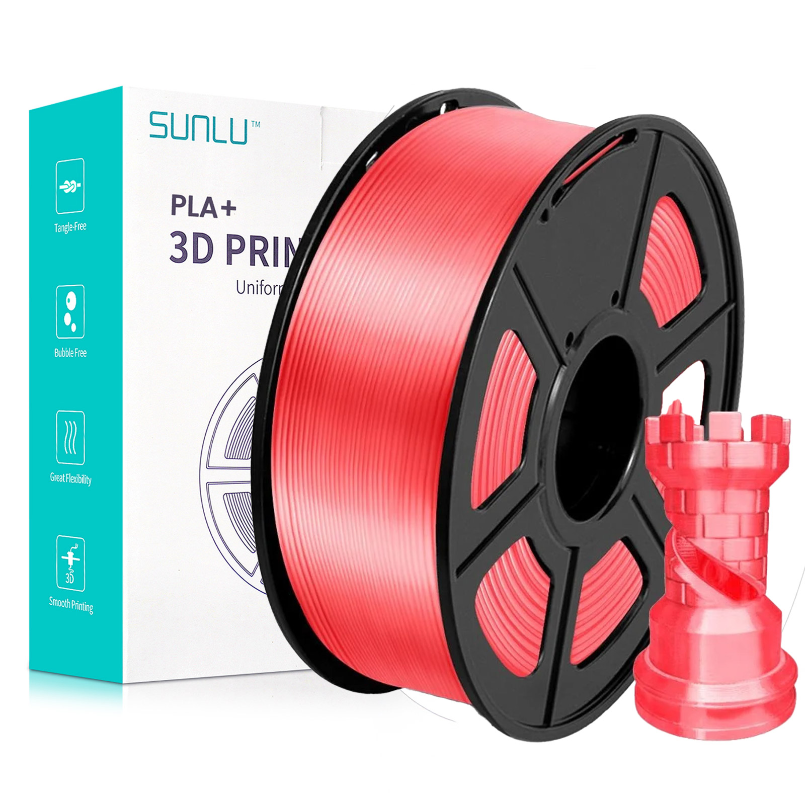 Sunlu Silk PLA+ Filament Candy Dandy 1.75mm 1kg | Roboter-Bausatz.de