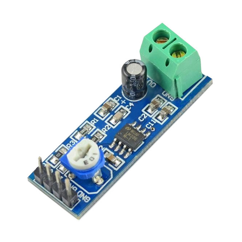 LM386 Audio-Verstärker-Modul für Arduino, Atmel AVR | Roboter-Bausatz.de