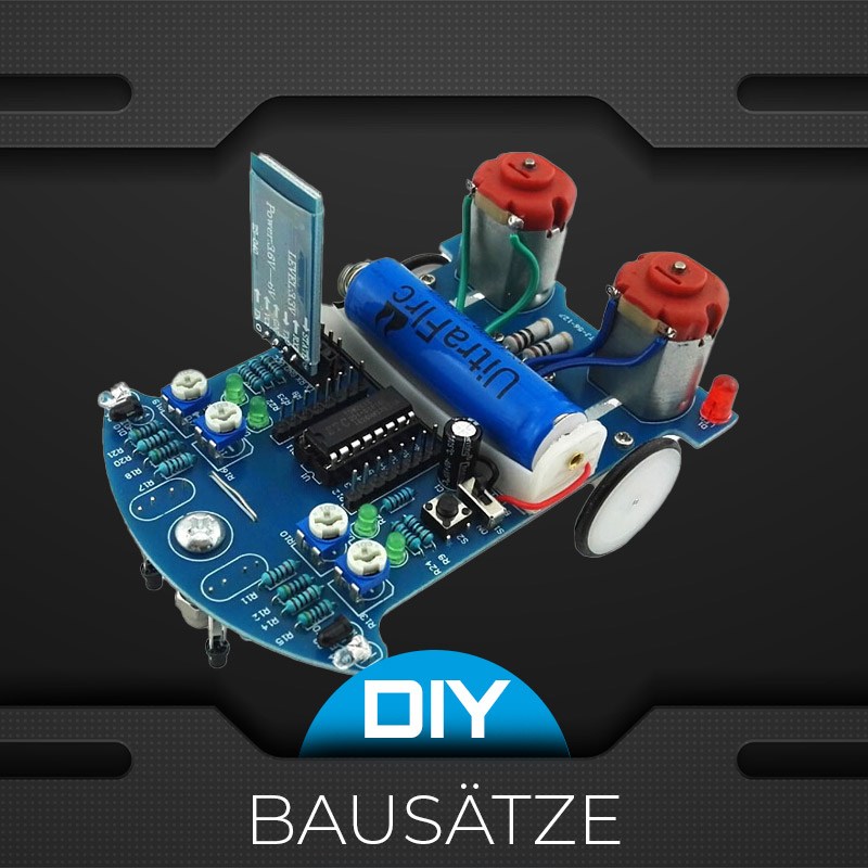 DIY- Elektronik zum kleinen Preis | Roboter-Bausatz.de