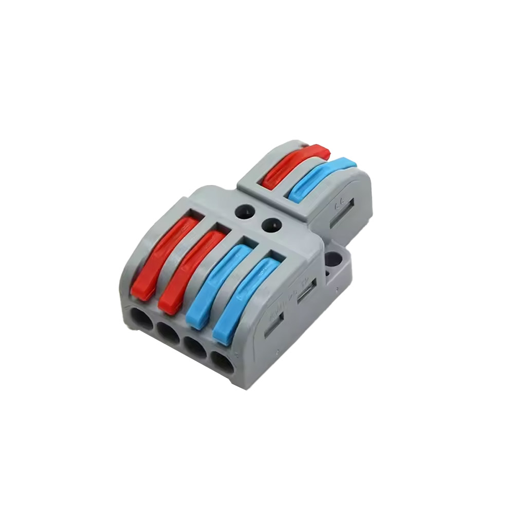 Universal Kabelverbinder 2 zu 4 Draht Kabel Splitter Kabelklemme LT-422 ...