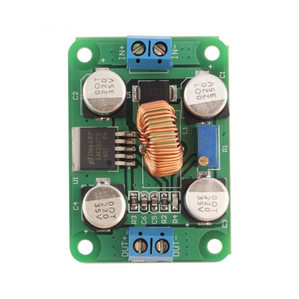Spannungswandler LM2587 DC-DC Step-Up Modul 30W 5A | Roboter-Bausatz.de