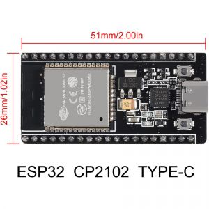 NodeMcu Entwicklungsboard ESP32 ESP-WROOM-32 USB-C 38 Pin | Roboter ...