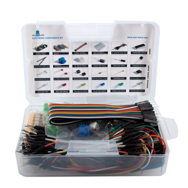 yourDroid Elektronik Set für Arduino | Roboter-Bausatz.de