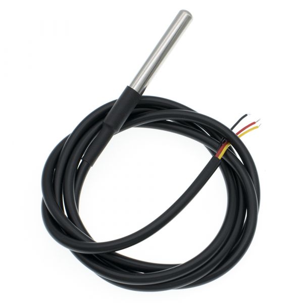 Ds18b20 Temperatur Sensor Mit 3m Kabel Wasserdicht Roboter Bausatzde
