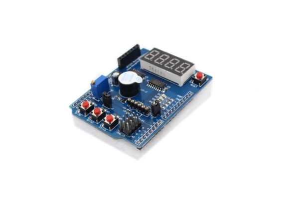 Multifunktions Shield für Arduino | Roboter-Bausatz.de
