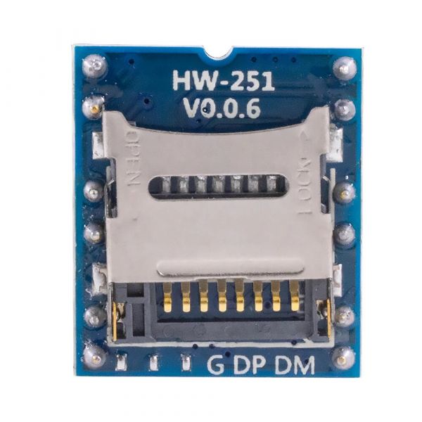 Soundmodul HW-251 Alternative zu WTV020-SD-16P | Roboter-Bausatz.de
