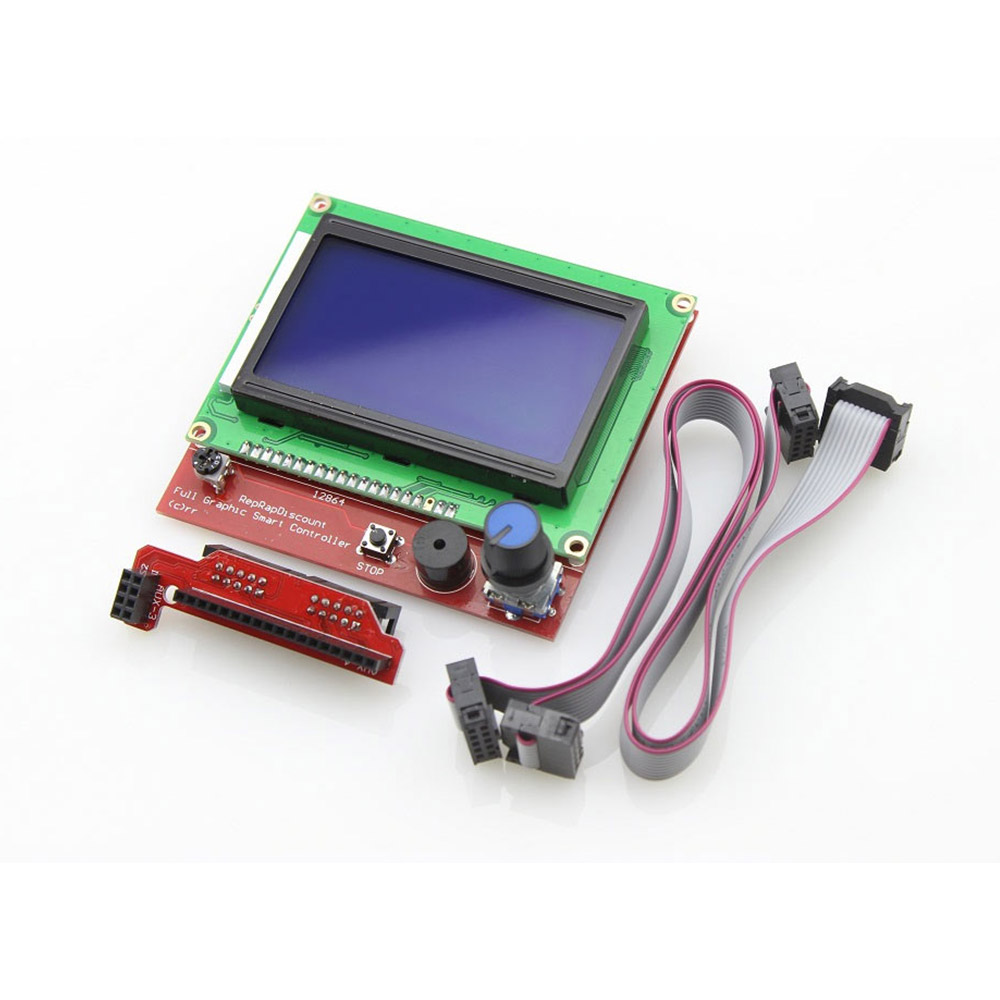 LCD 12864 RepRap Full Graphic Smart Controller für RAMPS 1.4 mit SD Card Reader | Roboter-Bausatz.de