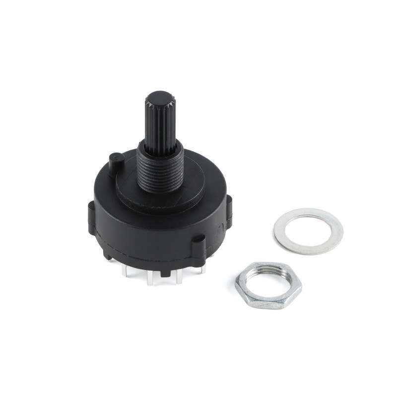 Drehschalter RS26 3-polig 4 Positionen – Drehwahlschalter mit Griff ...