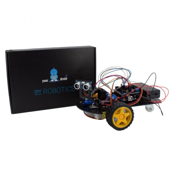 yourDroid Uno R3 2WD Smart Car Roboter Bausatz | Roboter-Bausatz.de