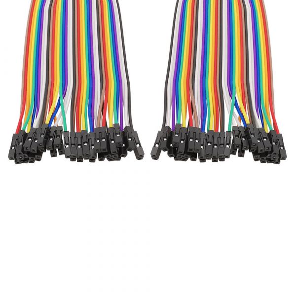 Dupont Kabel 3 x 40 STK. je 20 cm M2M/ F2M / F2F kompatibel mit Arduino ...