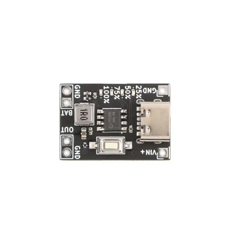 USB-C Lithium Akku Lade- & Entlademodul 5V 2A Lipo Charger Board (black ...