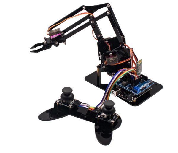 yourDroid Roboterarm Bausatz kompatibel mit Arduino UNO | Roboter-Bausatz.de